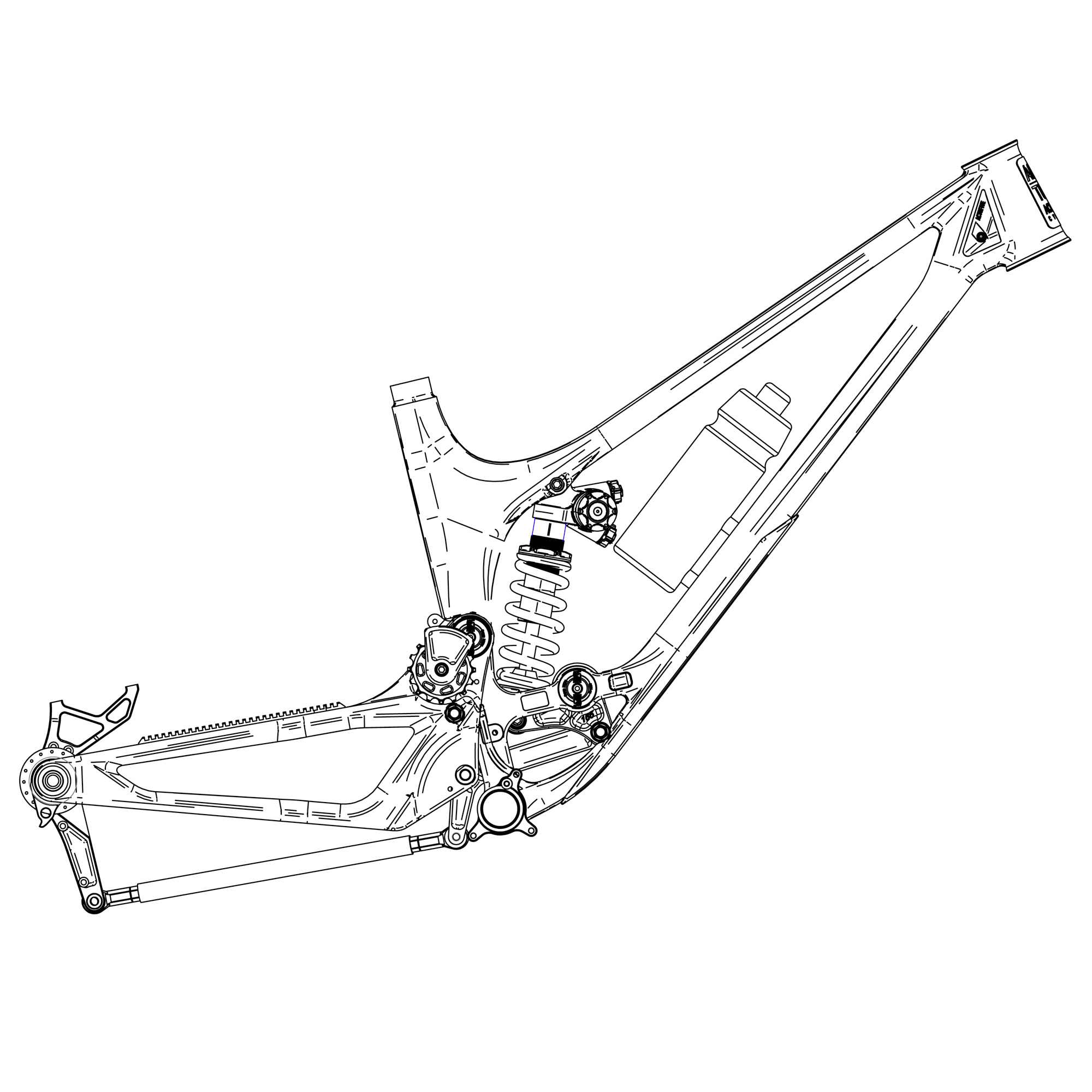 NEW P-TRAIN FRAME KIT – ACTOFIVE Cycles